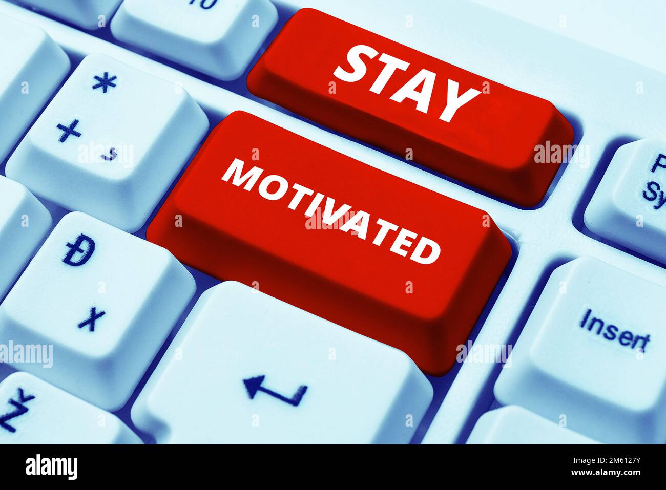 Inspiration showing sign Stay Motivated. Internet Concept Reward ...