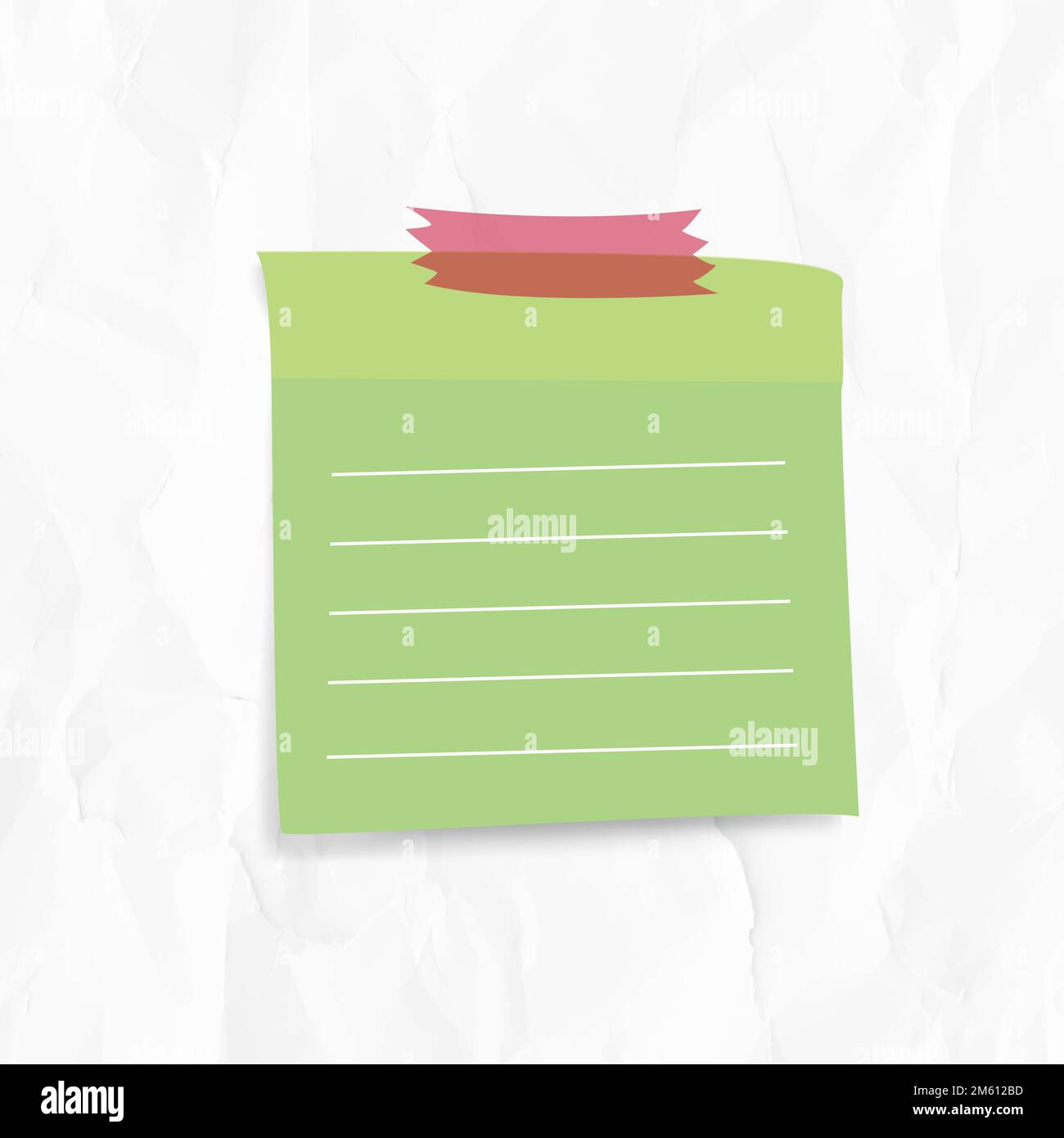 Green reminder note sticker vector Stock Vector Image & Art - Alamy