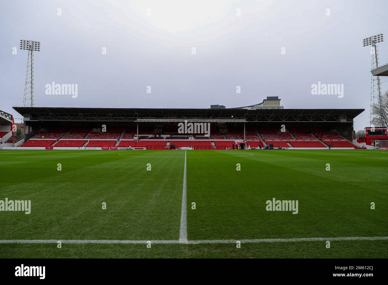 The City Ground, Nottingham, UK. 1st Jan, 2023. Premier League Football ...