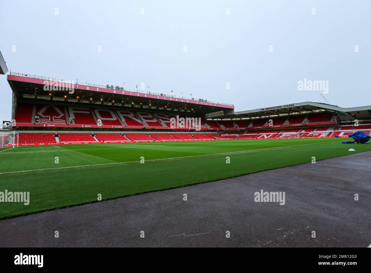 The City Ground, Nottingham, UK. 1st Jan, 2023. Premier League Football ...