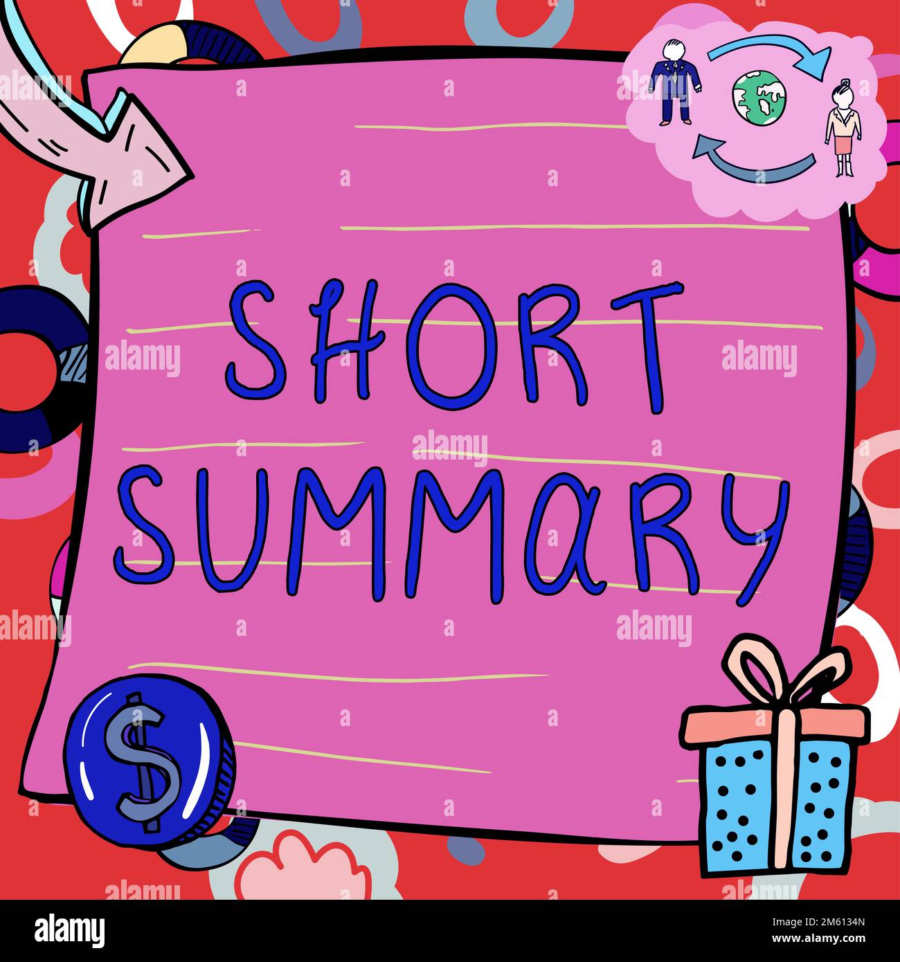 Inspiration showing sign Short Summary. Business approach Brief ...