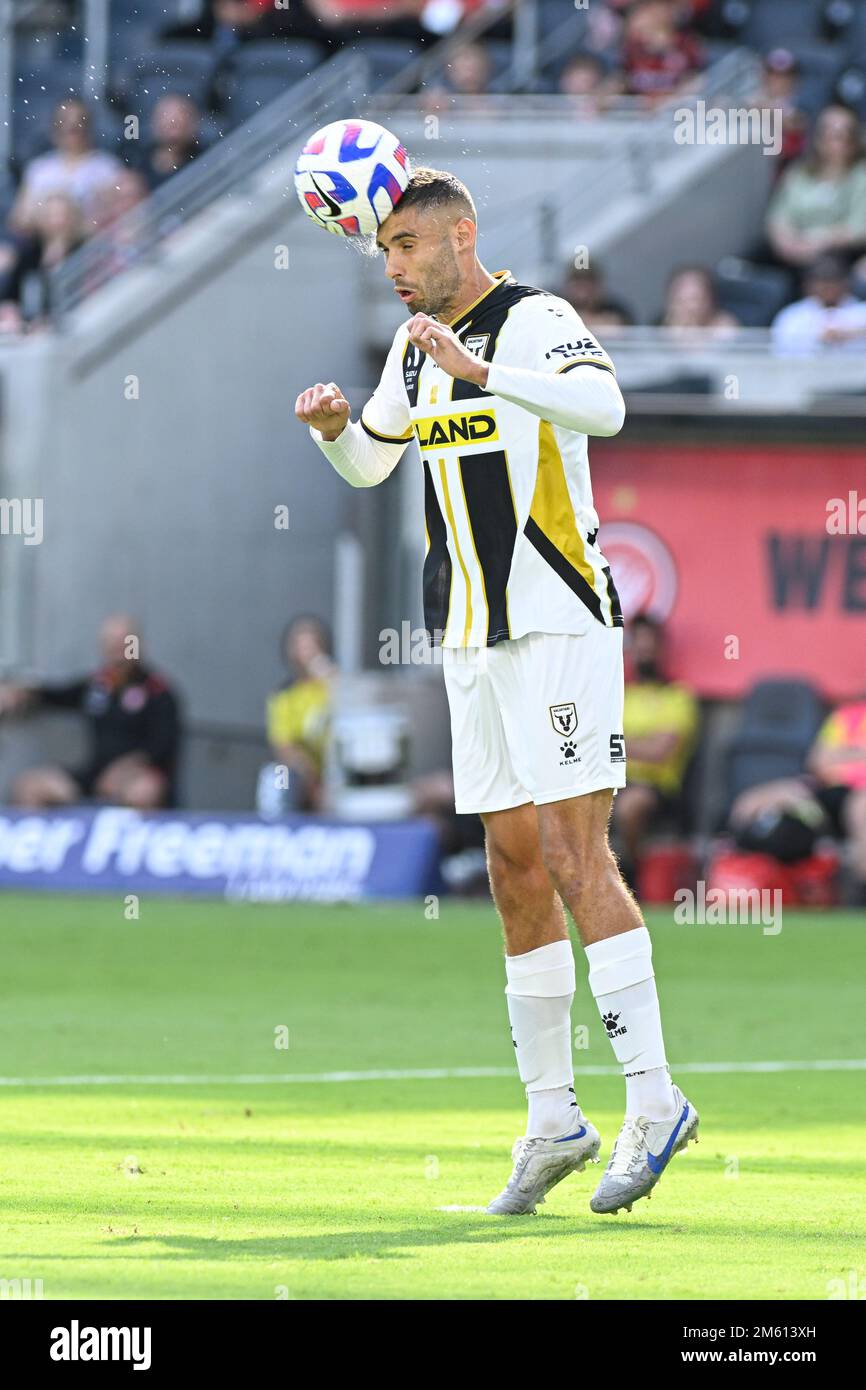 1st January 2023; CommBank Stadium, Sydney, NSW, Australia: A-League ...