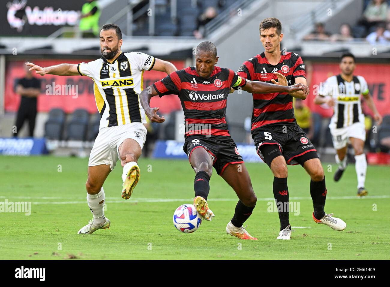 1st January 2023; CommBank Stadium, Sydney, NSW, Australia: A-League ...