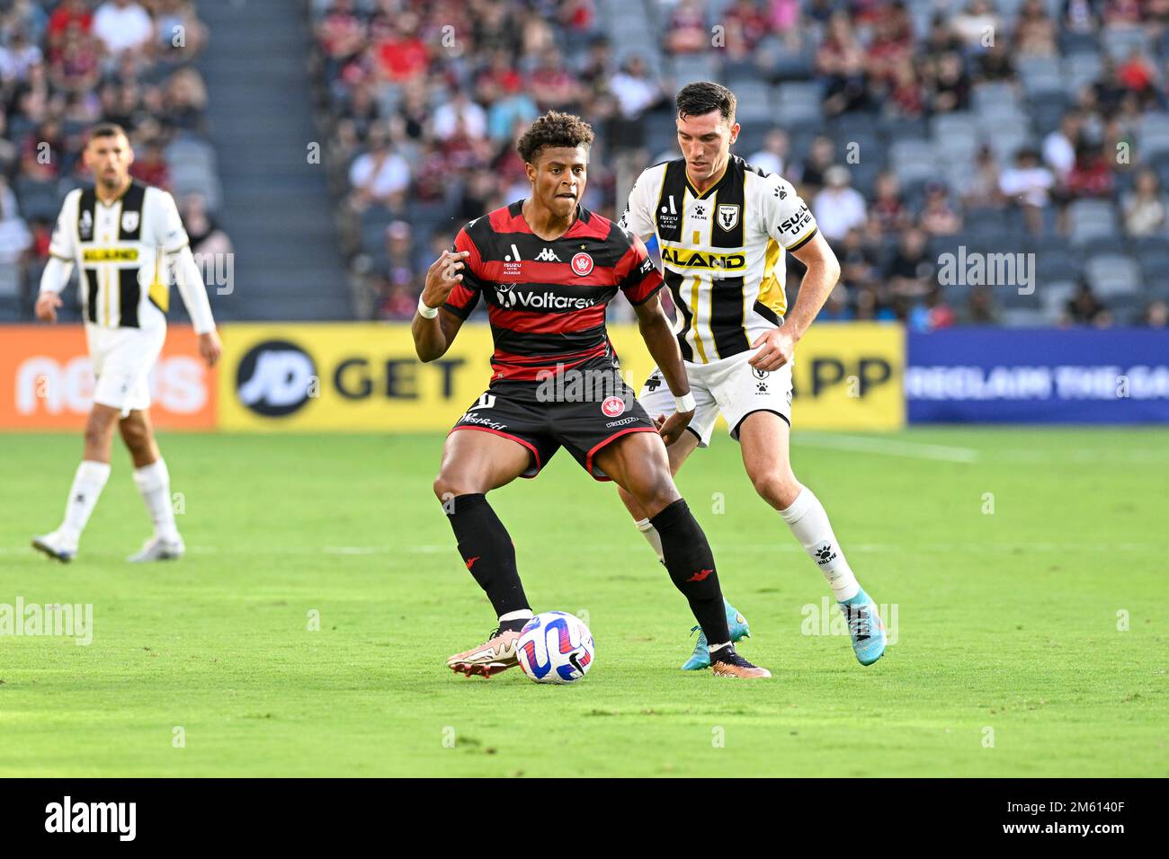 1st January 2023; CommBank Stadium, Sydney, NSW, Australia: A-League ...