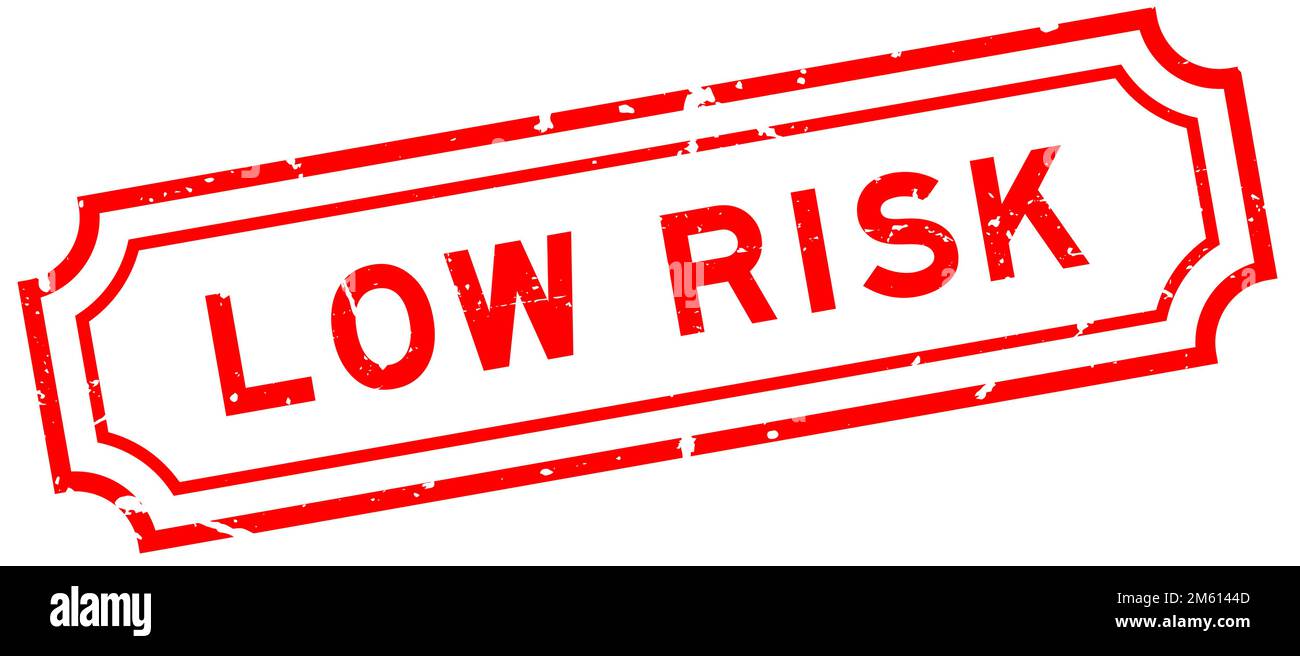 Grunge red low risk word rubber seal stamp on white background Stock Vector Image & Art - Alamy