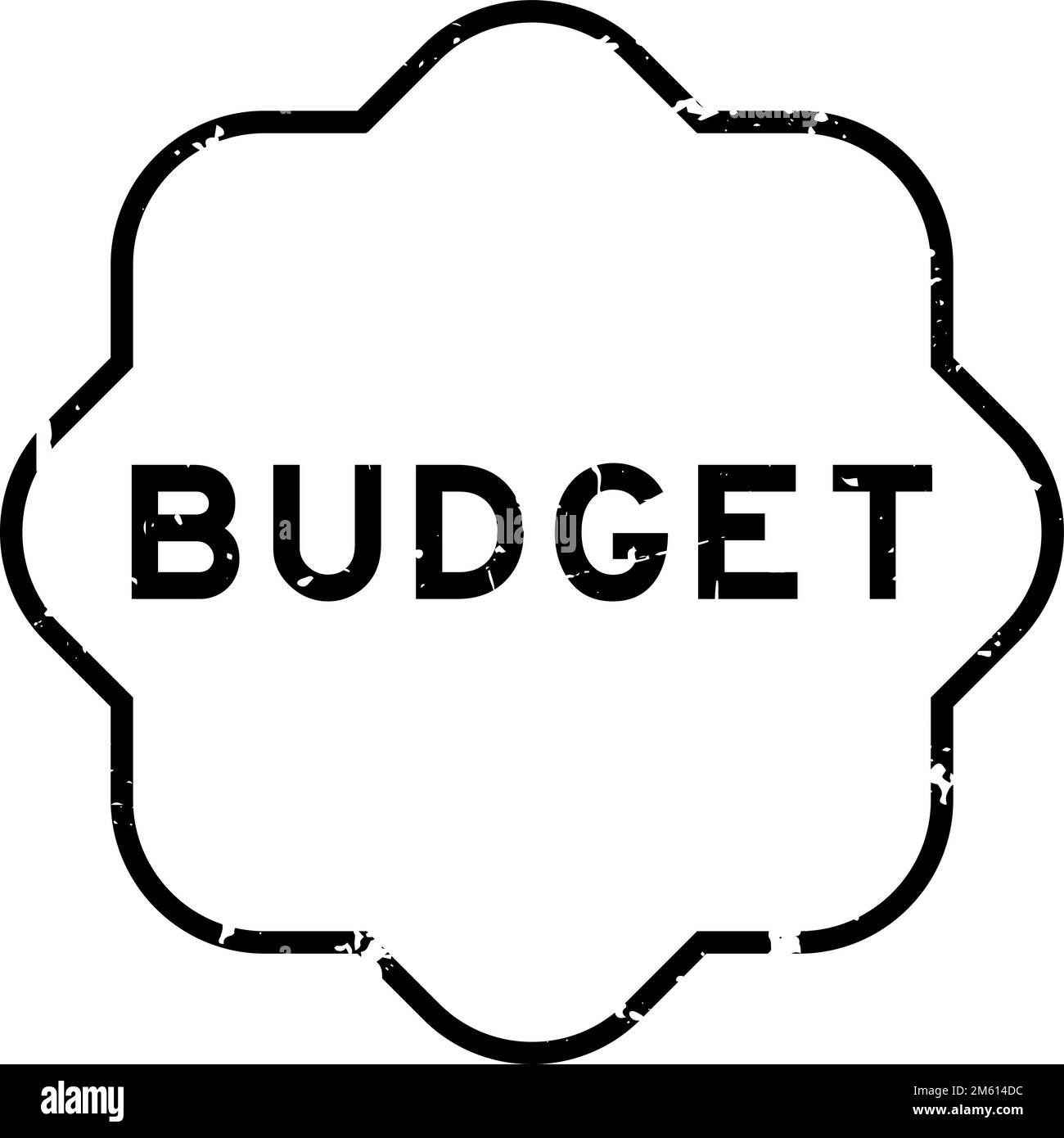 Budget stamp Black and White Stock Photos & Images - Alamy