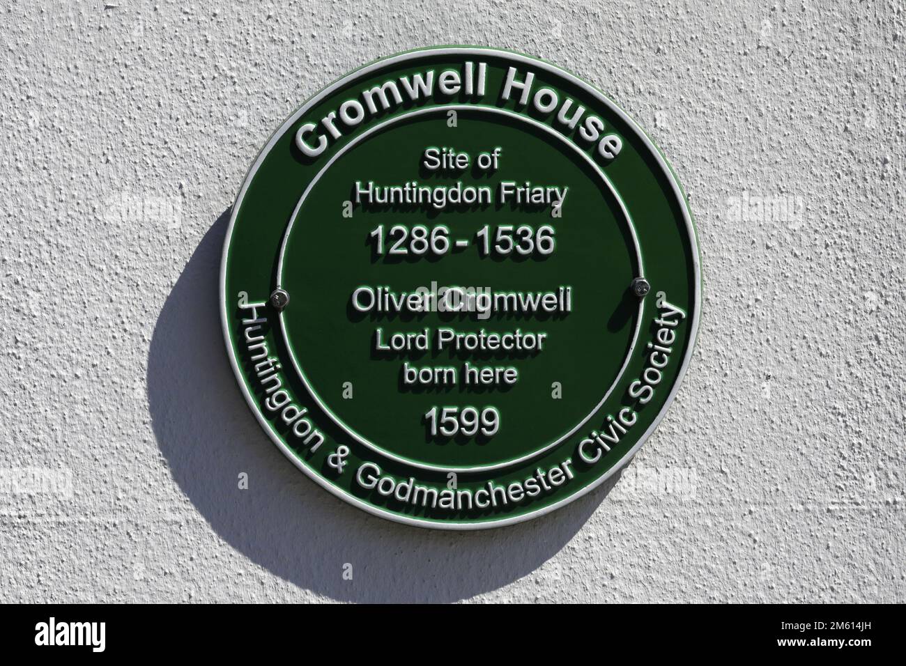 The Cromwell House where Oliver Cromwell was born, High Street ...