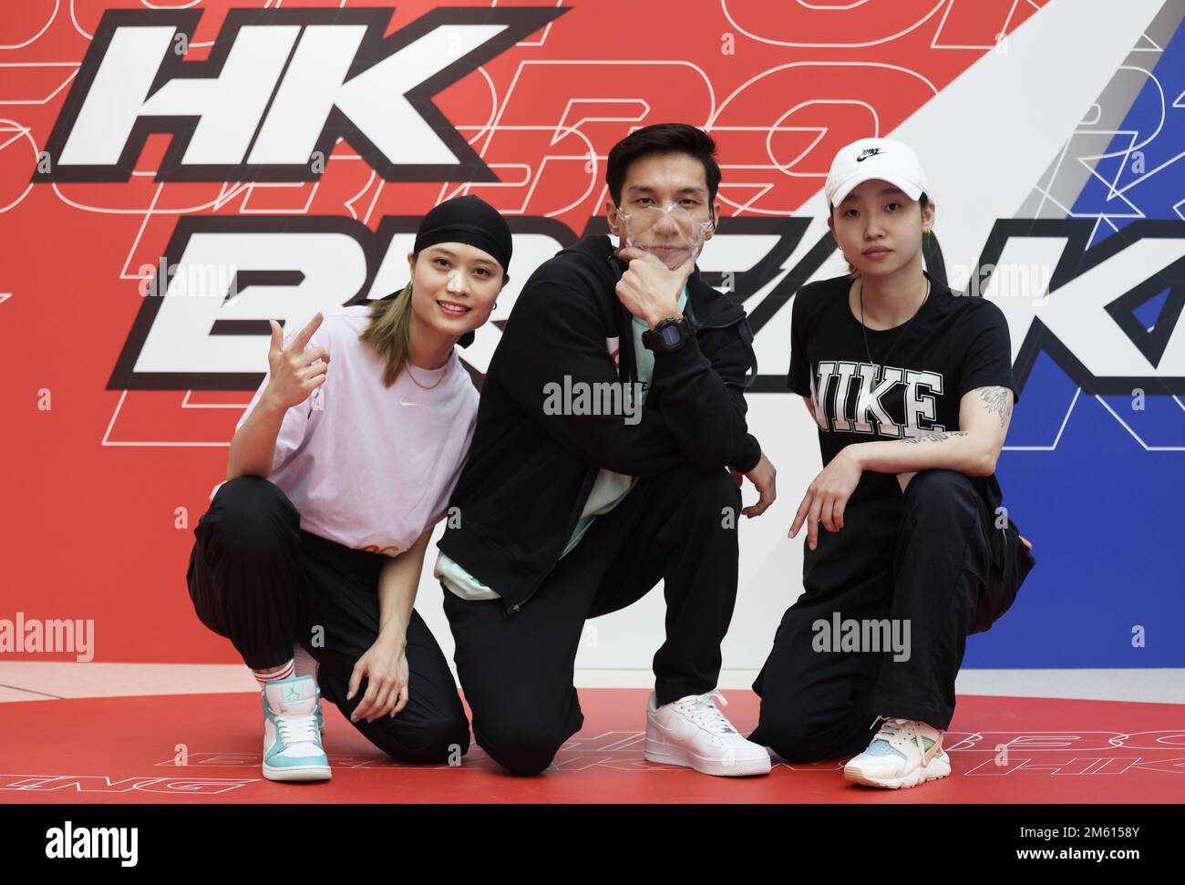 Breaking Division Hong Kong Dancesport Association p/c with (L to R ...