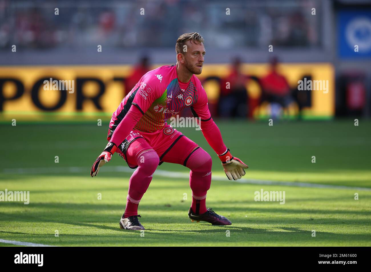 1st January 2023; CommBank Stadium, Sydney, NSW, Australia: A-League Football, Western Sydney ...