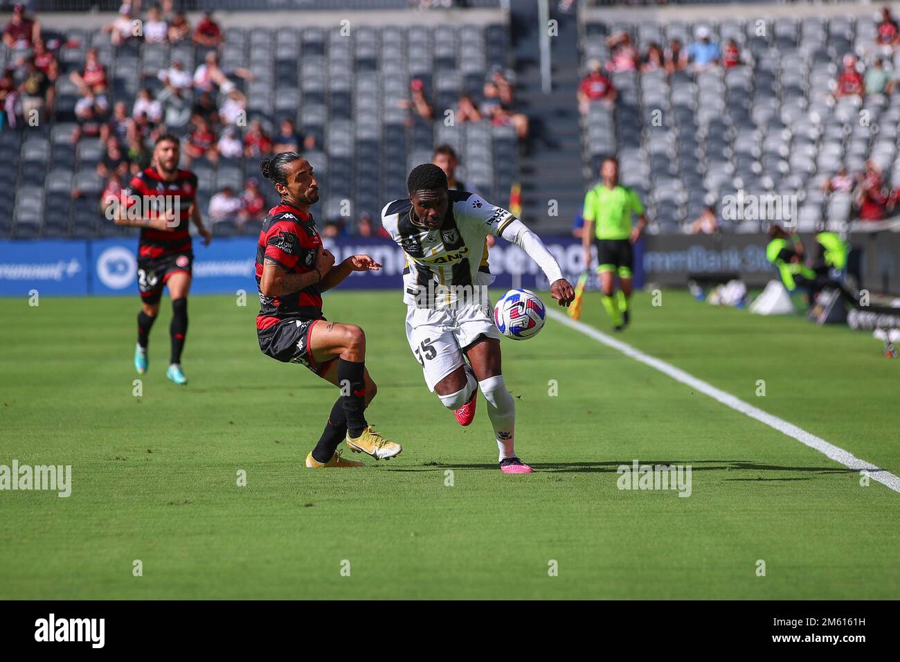 1st January 2023; CommBank Stadium, Sydney, NSW, Australia: A-League ...