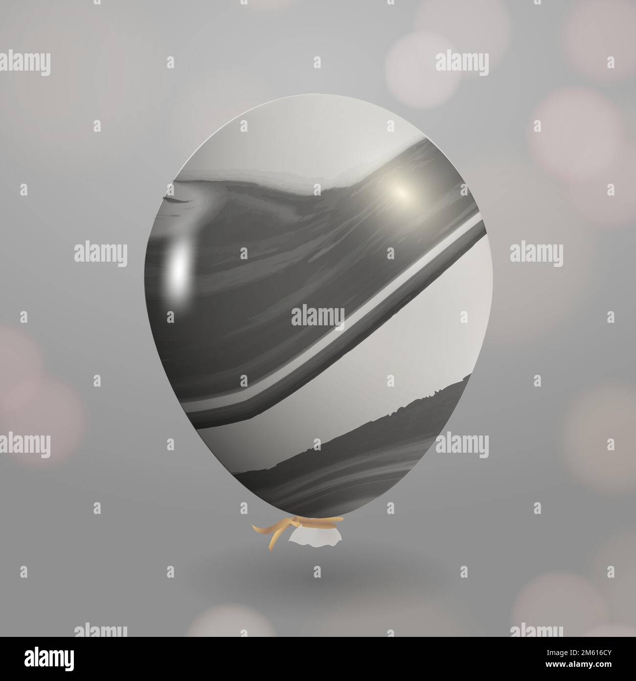 Patterned black balloon vector Stock Vector Image & Art - Alamy