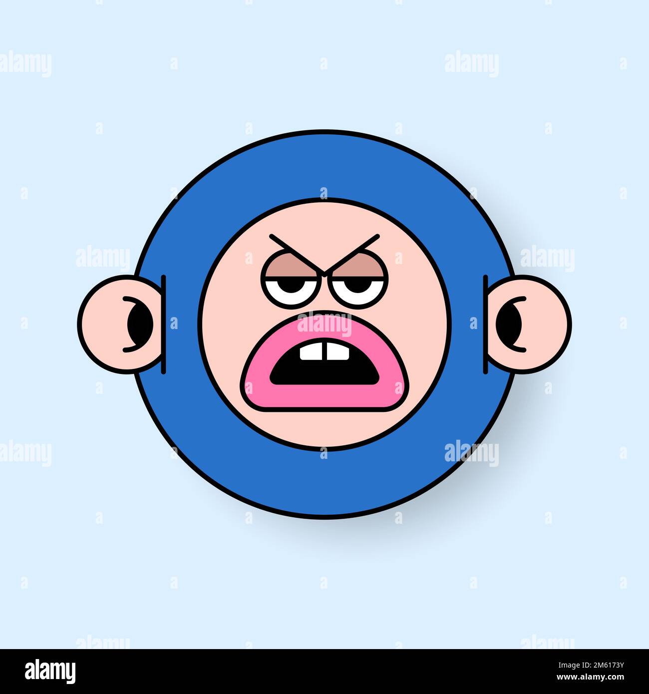 Funky Monkey Cartoon