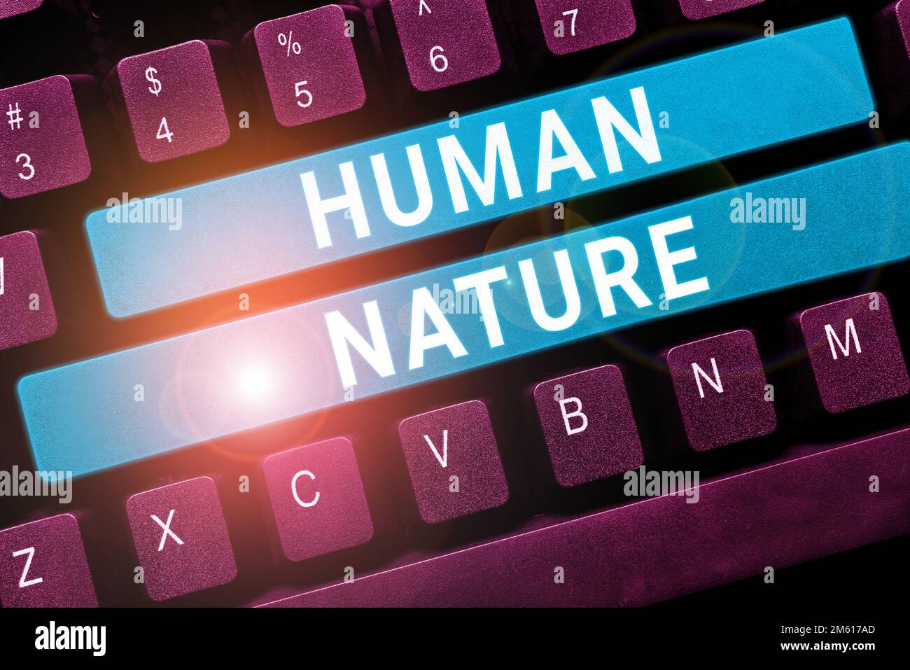 Conceptual display Human Nature. Business concept psychological ...