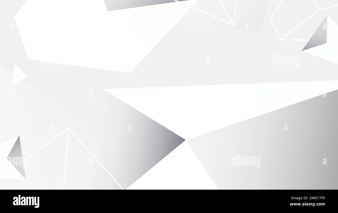 Gray geometrical shapes social banner vector Stock Vector Image & Art ...