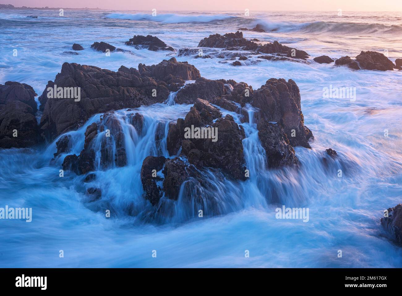 Sunset monterey california hi-res stock photography and images - Alamy