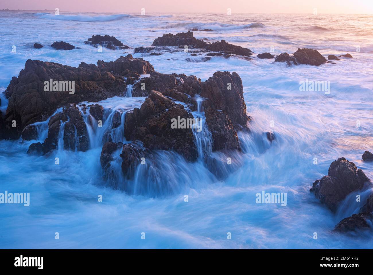 Sunset monterey california hi-res stock photography and images - Alamy