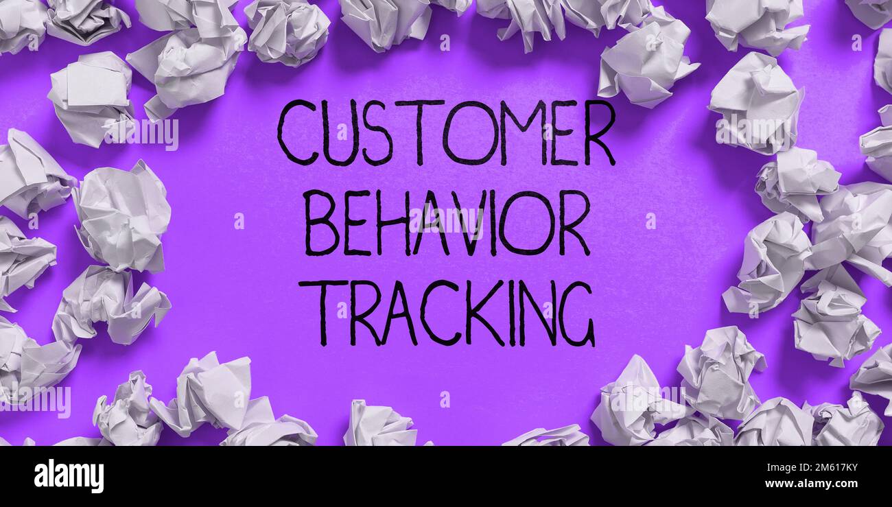 Inspiration showing sign Customer Behavior Tracking. Business idea ...