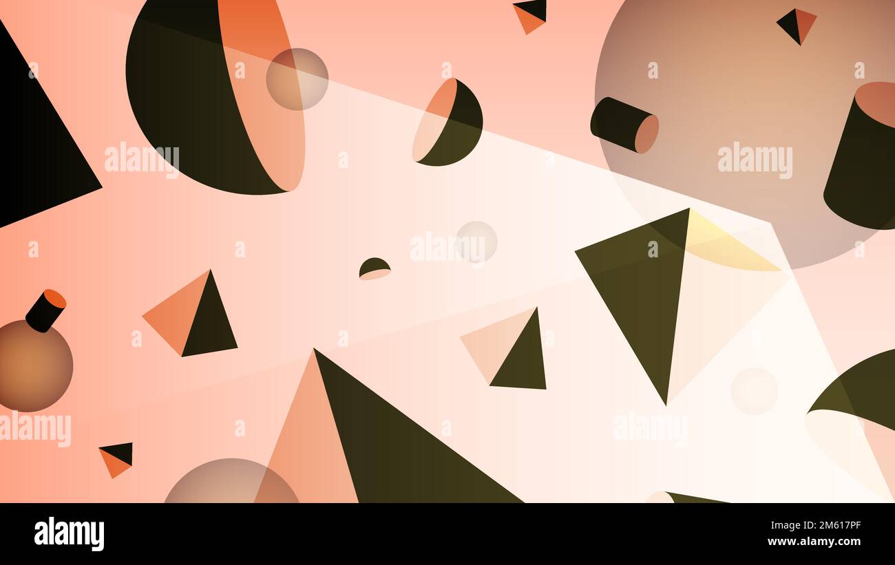 Banner design in geometrical Stock Vector Images - Alamy