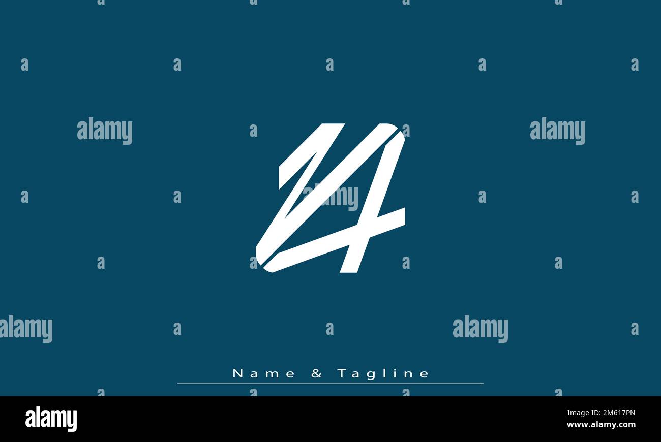 Alphabet letters Initials Monogram logo NX , XN Stock Vector Image ...