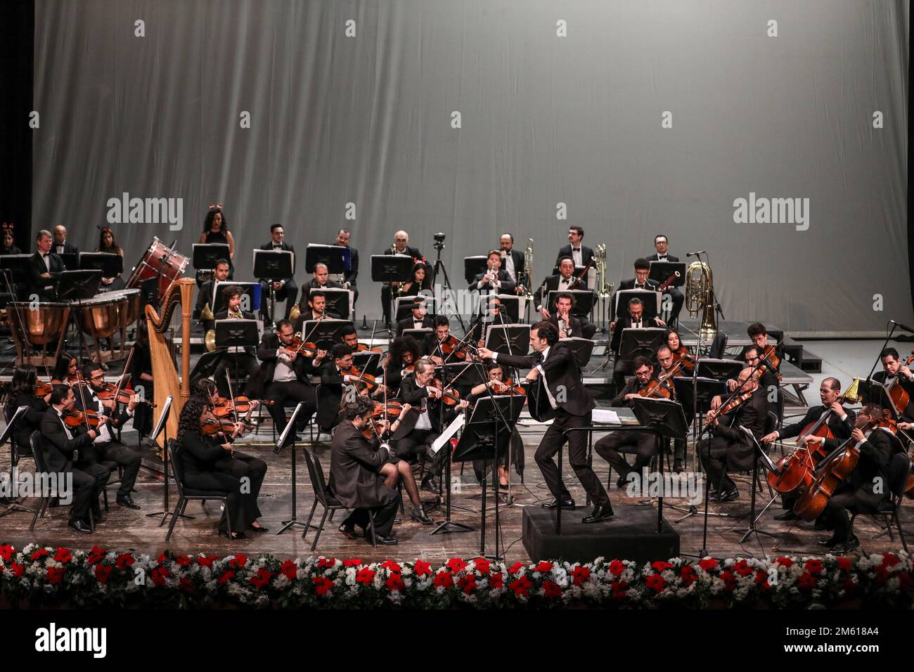 Cairo, Egypt. 31st Dec, 2022. A concert by the Italian Maestro Giovanni ...