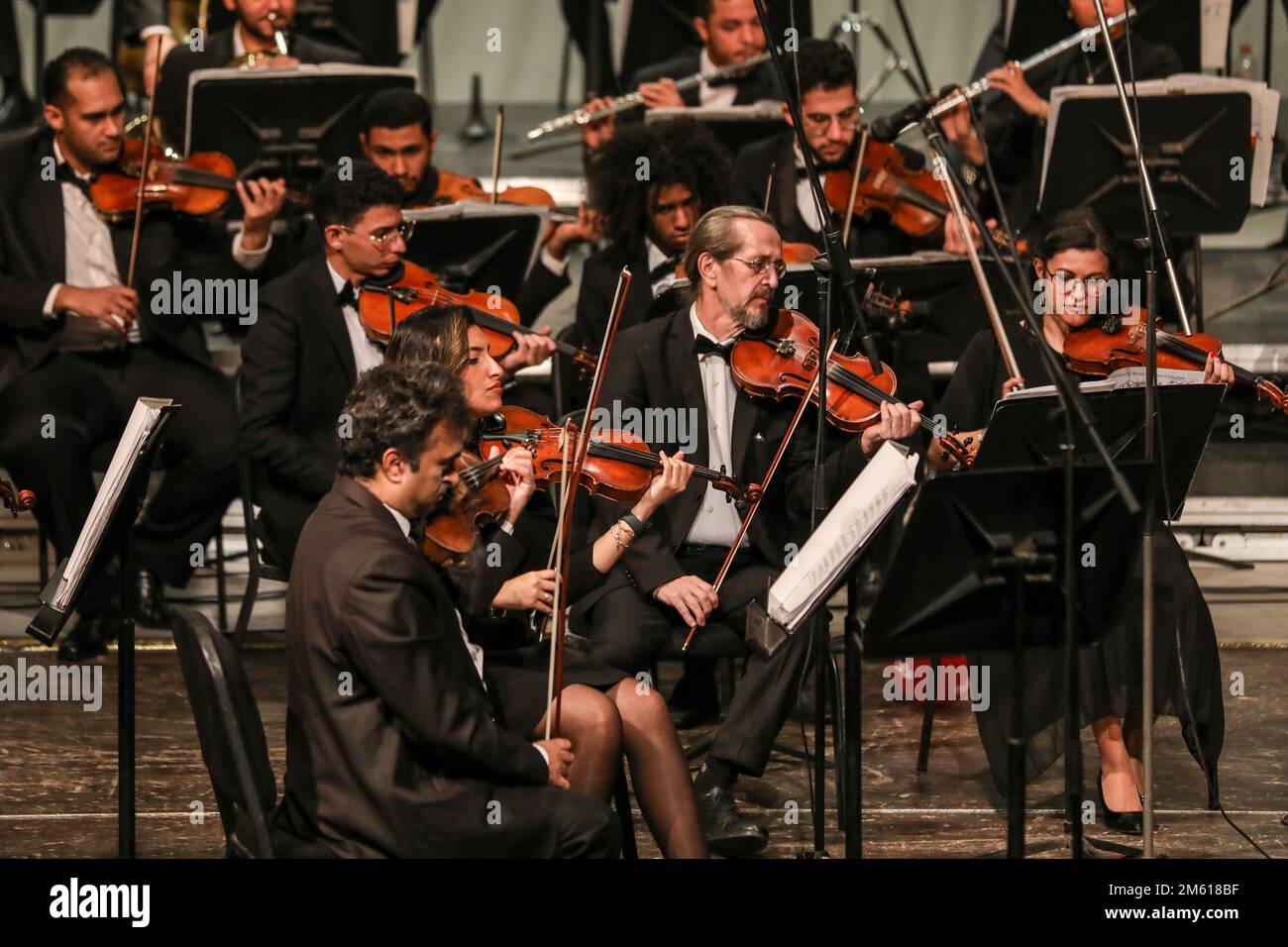 Cairo, Egypt. 31st Dec, 2022. A concert by the Italian Maestro Giovanni ...