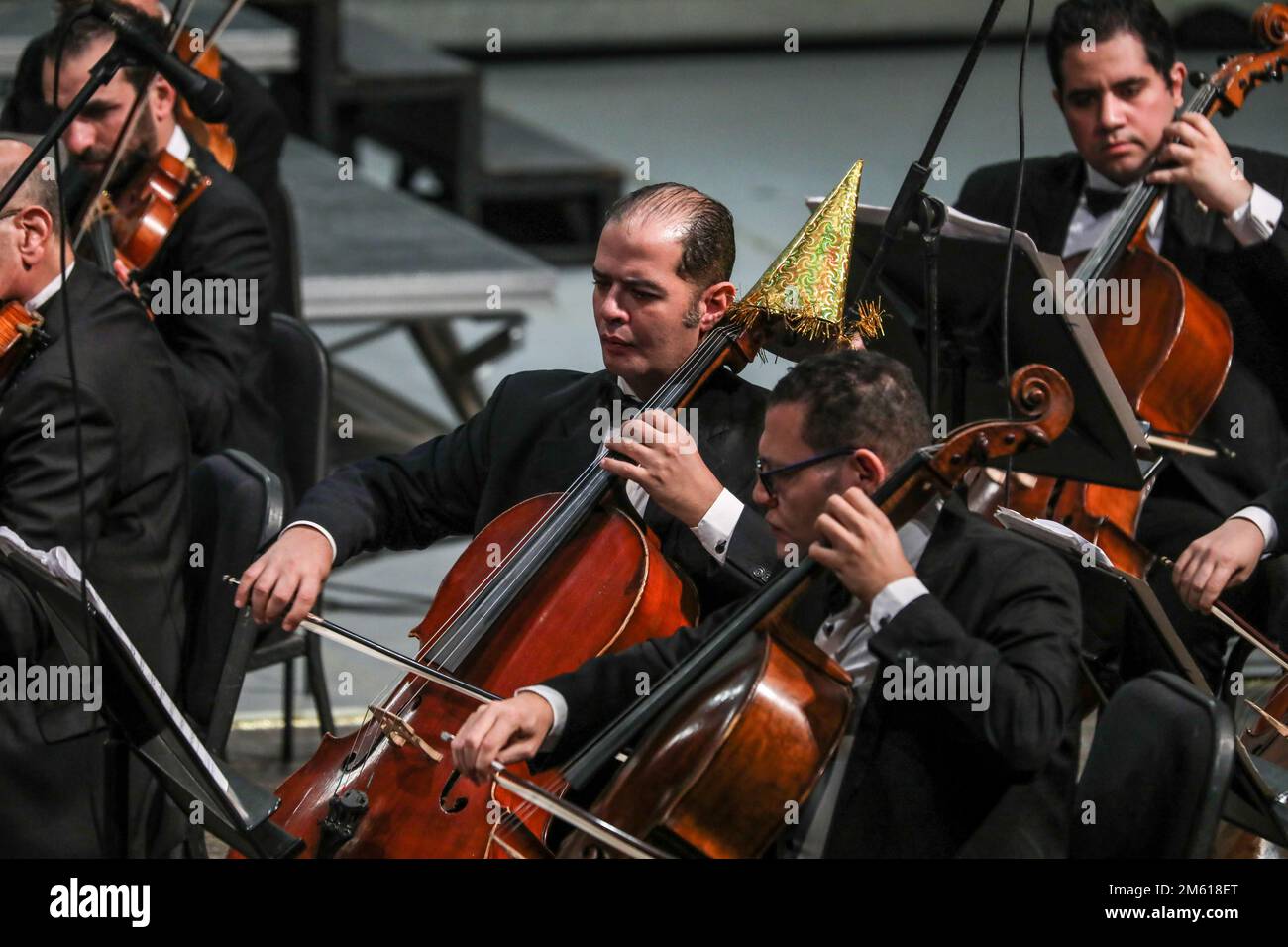 Cairo, Egypt. 31st Dec, 2022. A concert by the Italian Maestro Giovanni ...