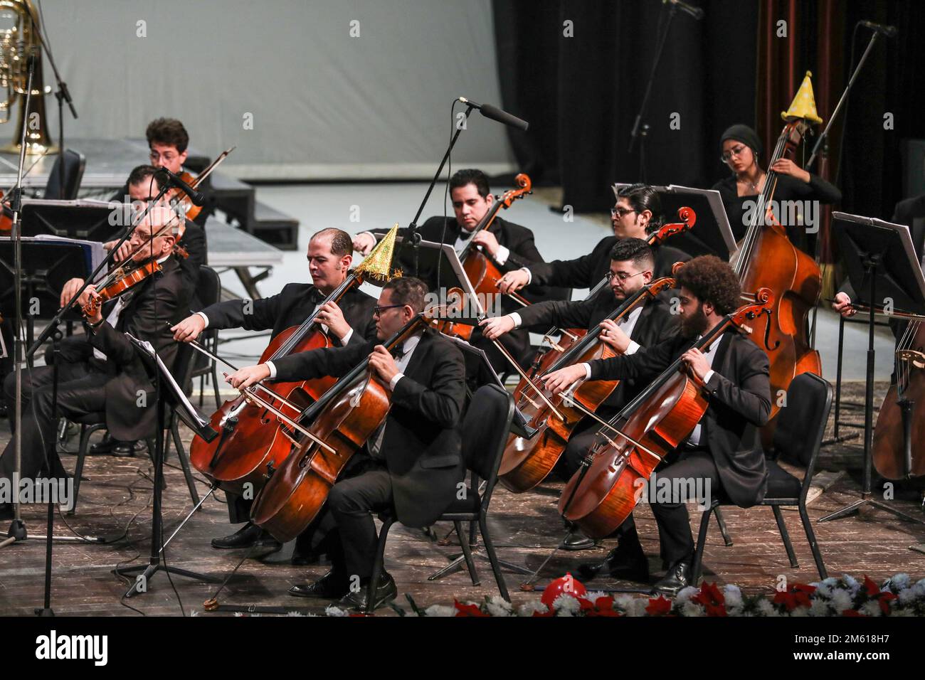 Cairo, Egypt. 31st Dec, 2022. A concert by the Italian Maestro Giovanni ...