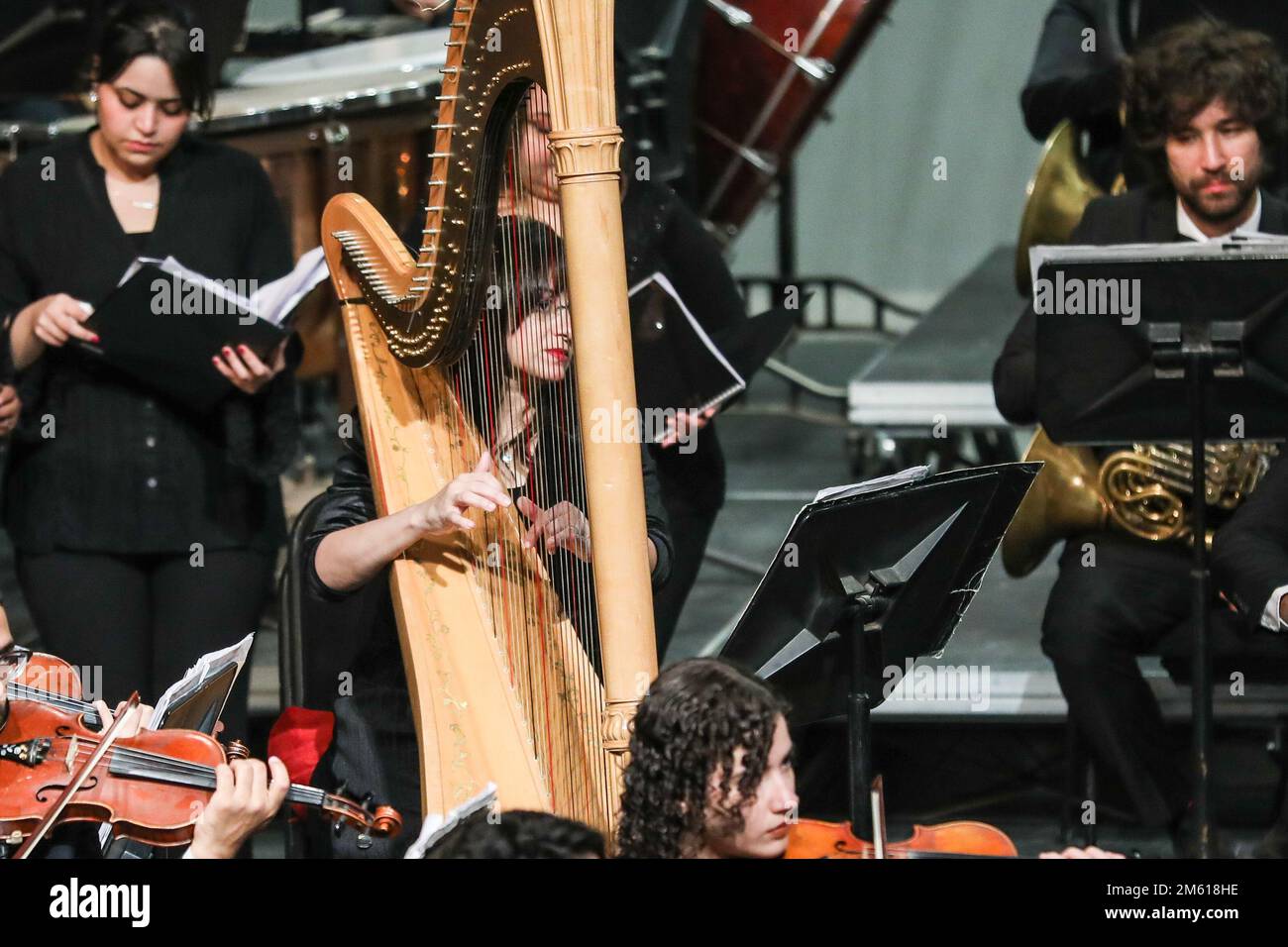 Cairo, Egypt. 31st Dec, 2022. A concert by the Italian Maestro Giovanni ...