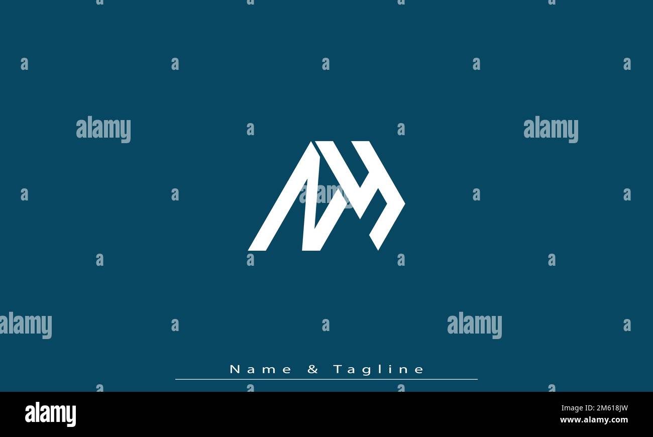 Alphabet letters Initials Monogram logo NY , YN Stock Vector Image ...