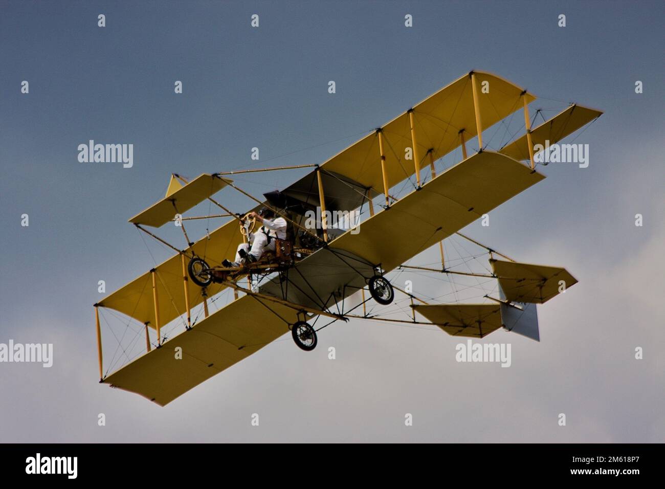 1910 Curtiss Pusher Biplane Stock Photo - Alamy
