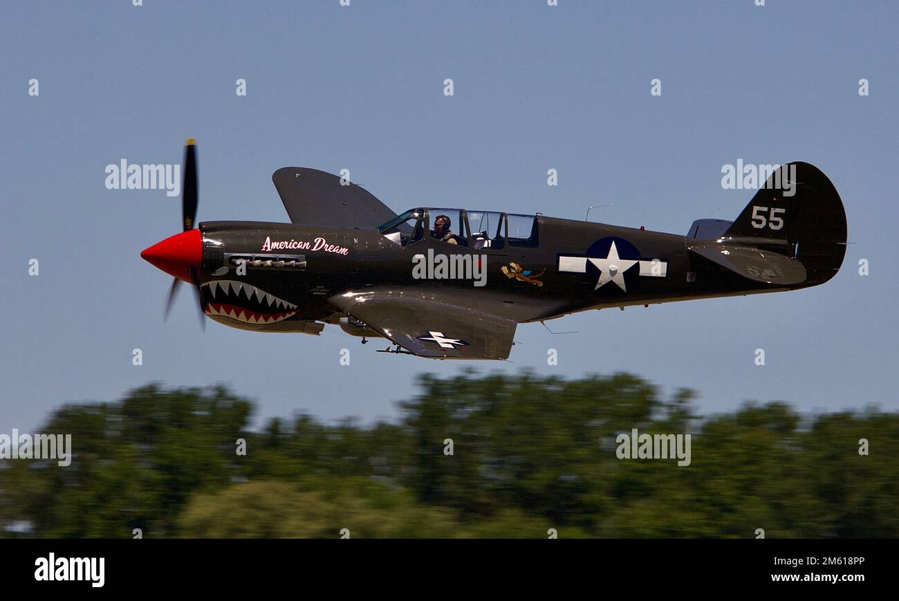 Curtiss P40 Warhawk Stock Photo - Alamy