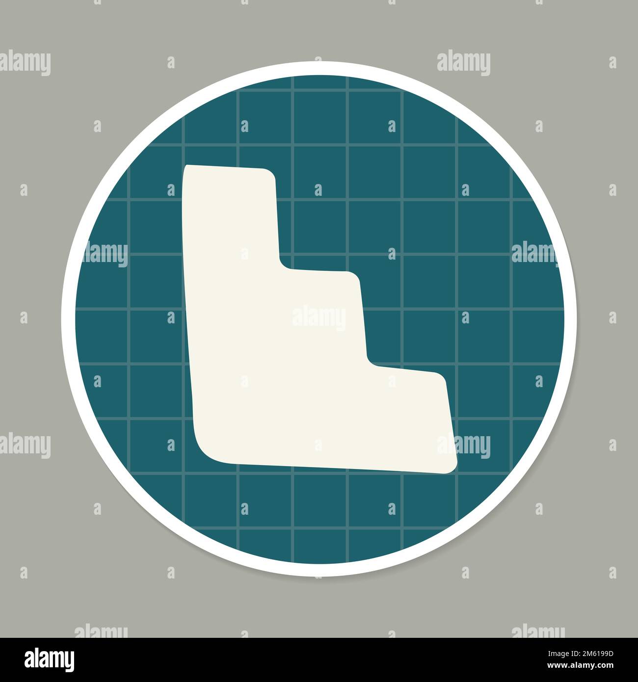 Minimal doodle social story highlight sticker vector Stock Vector Image ...