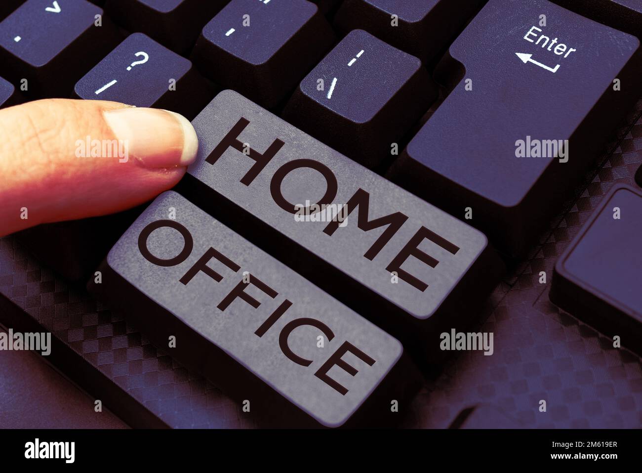 Conceptual display Home Office. Word Written on space designated in a ...