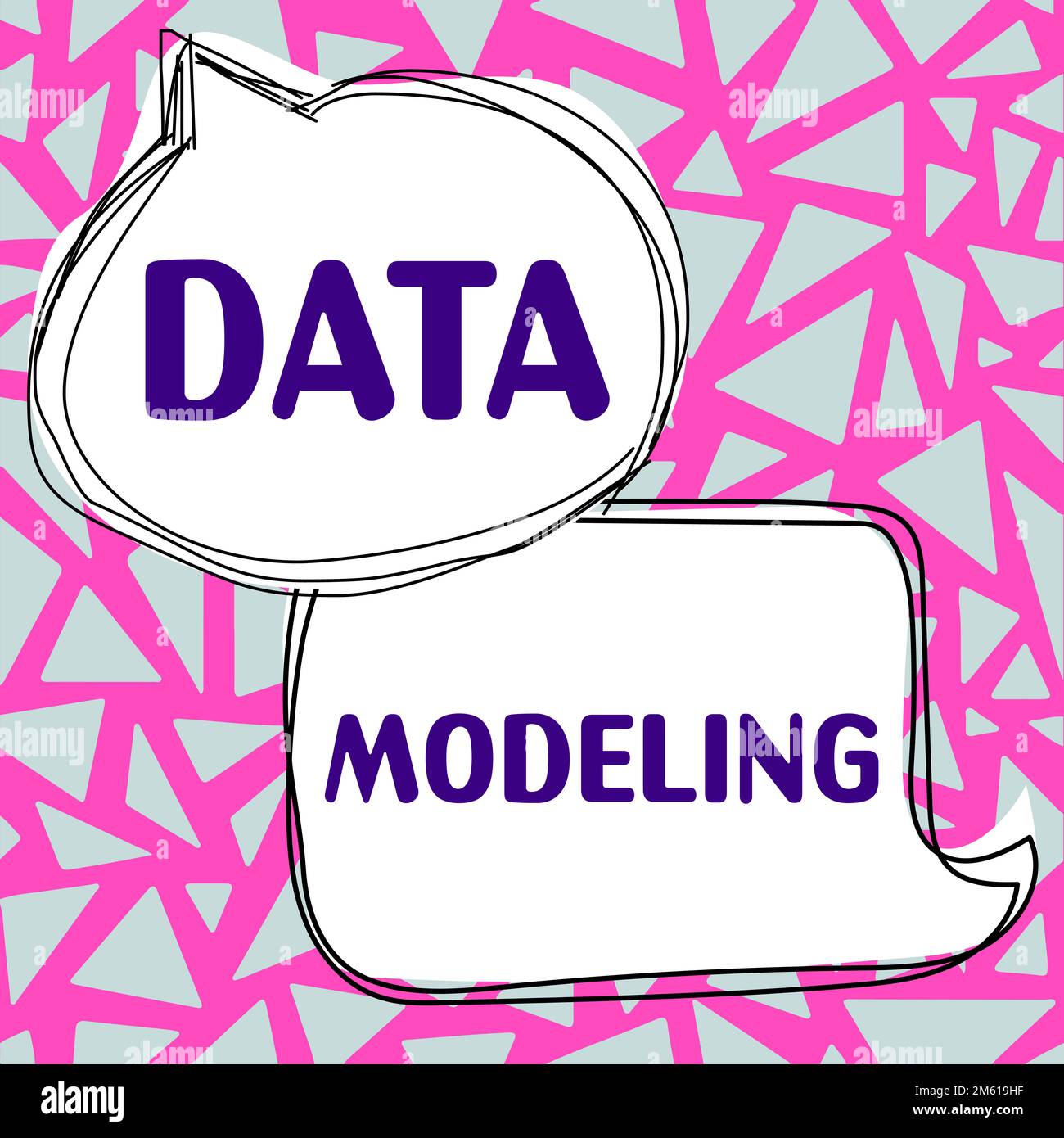 Text caption presenting Data Modeling. Business idea process of ... Text caption presenting Data Modeling. Business idea process of ...