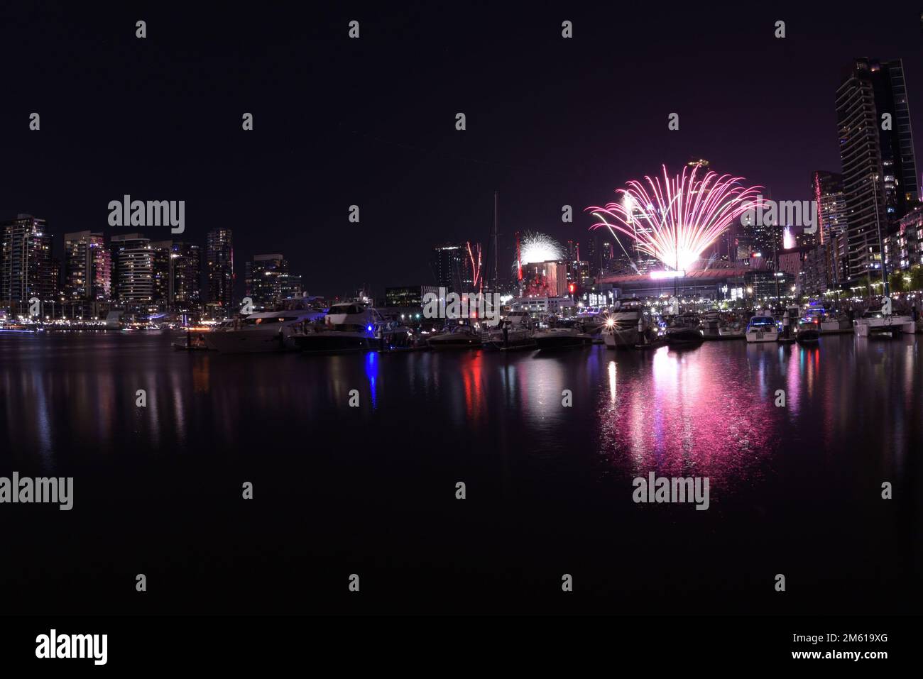 Melbourne, Australia. 01st Jan, 2023. A large number of people watching ...