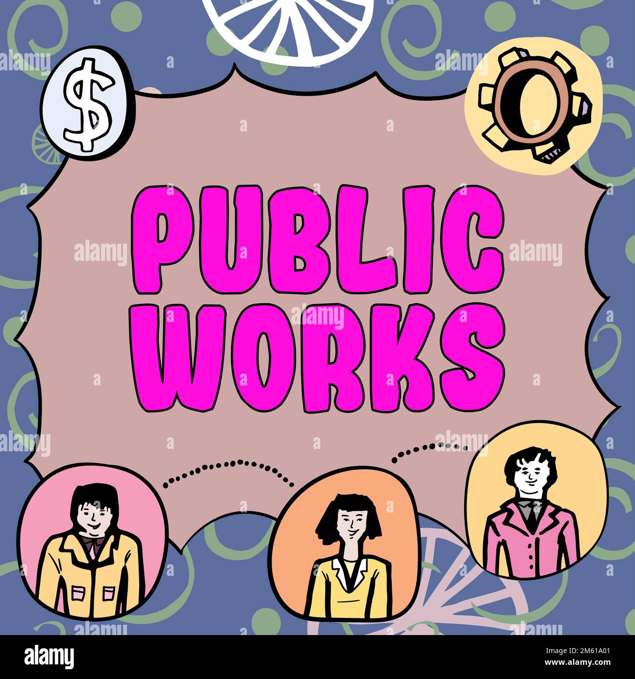 Inspiration showing sign Public Works. Business approach Describes the ...