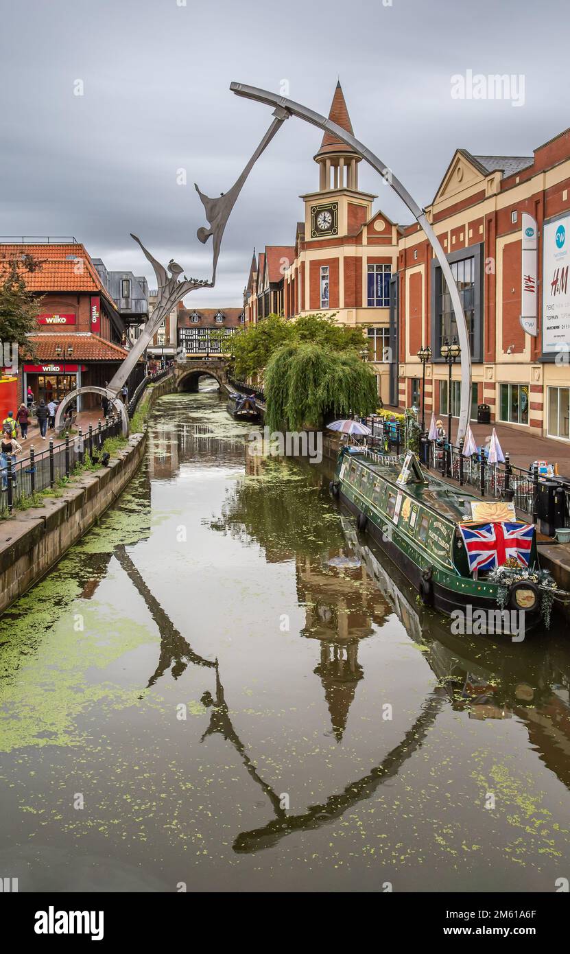 Empowerment is a striking sculpture spanning the River Witham in ...