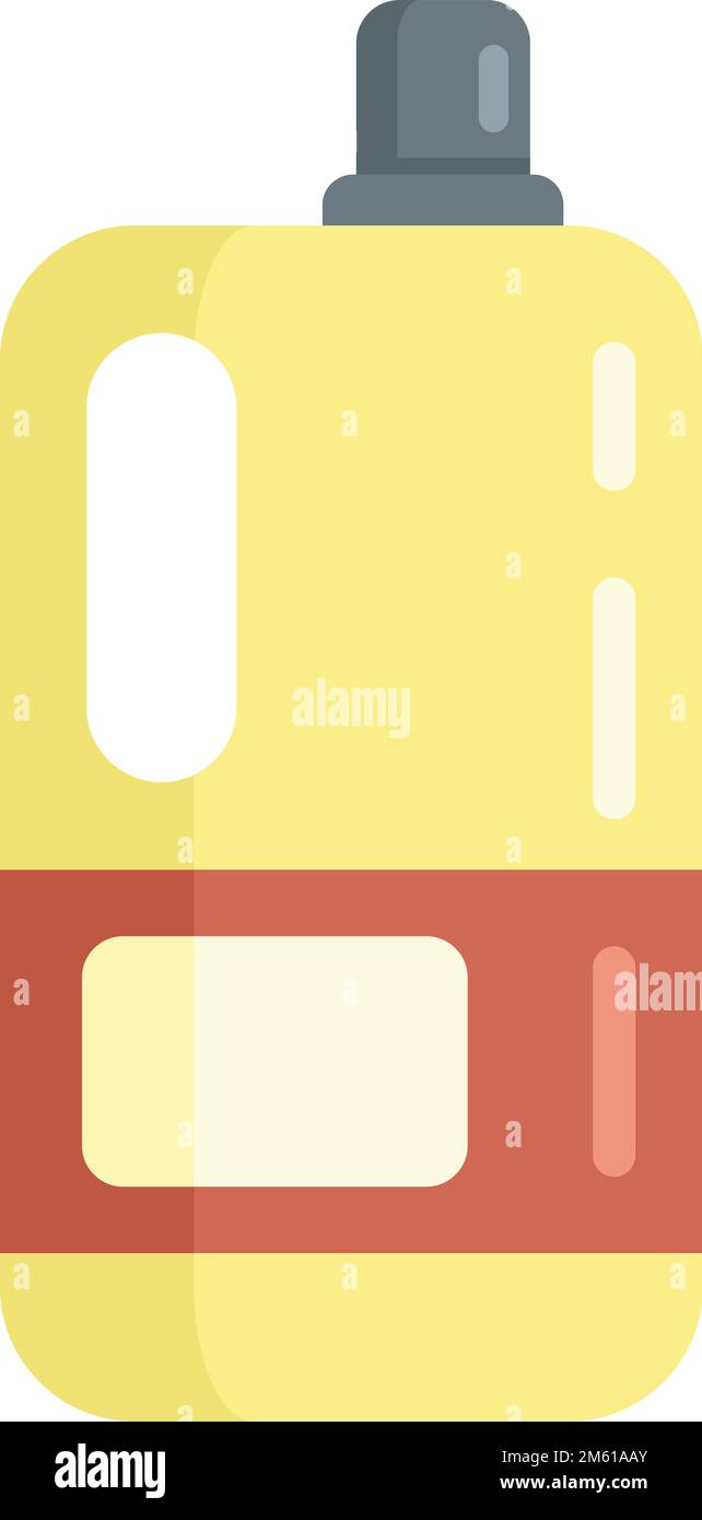 Softener washing icon. Flat illustration of Softener washing vector ...