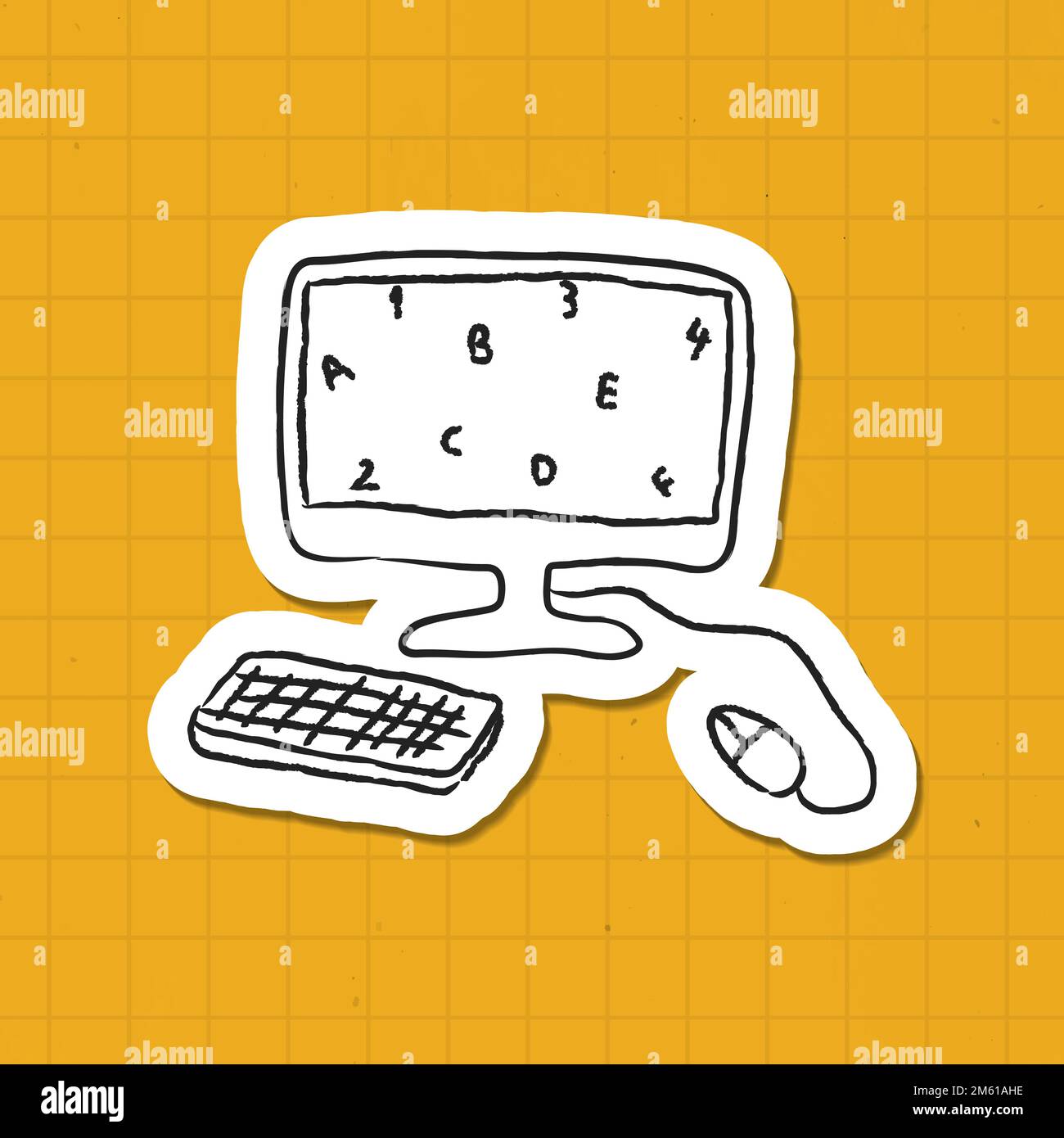 Keyboard cut out Stock Vector Images - Alamy