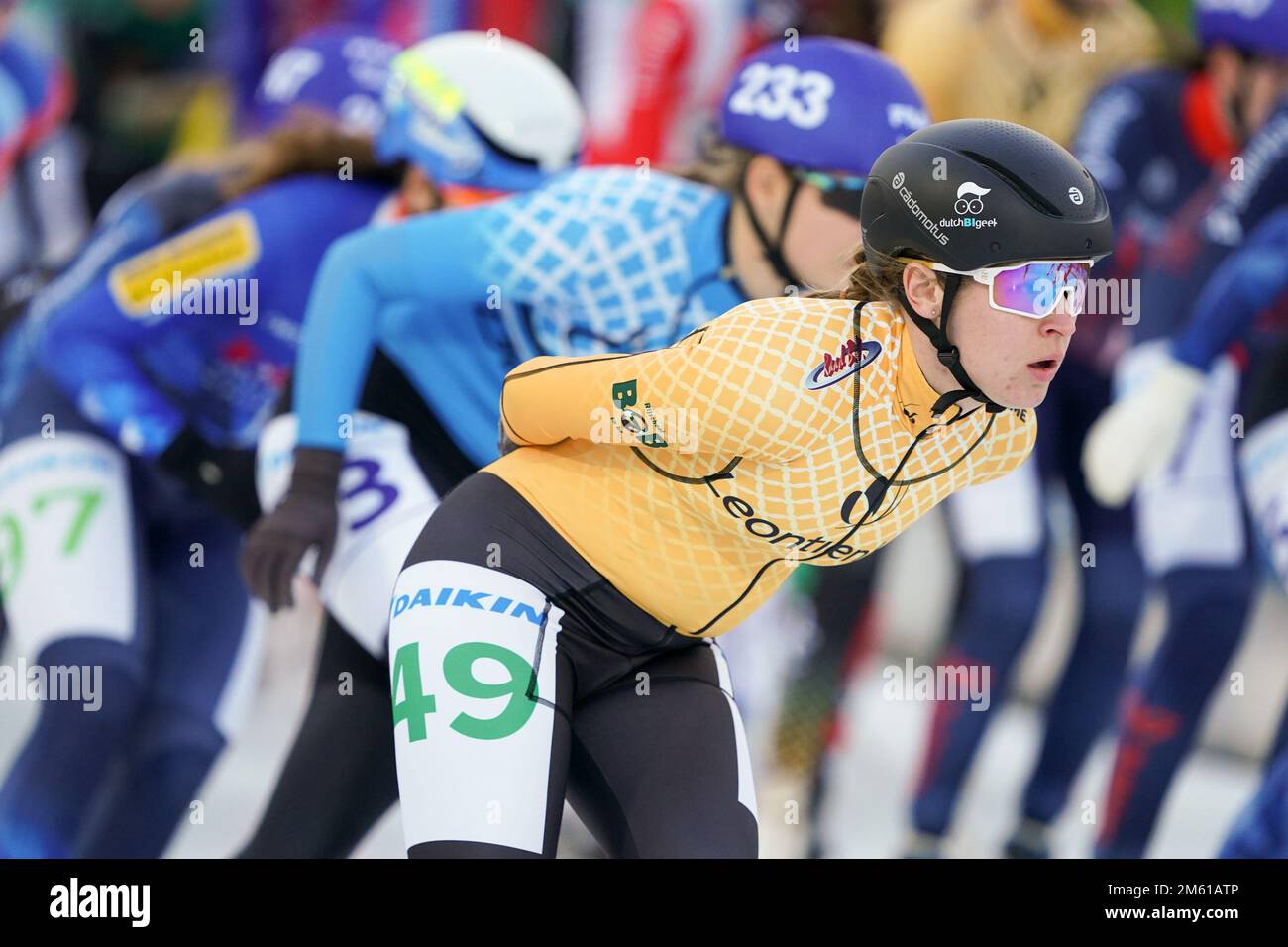 AMSTERDAM, NETHERLANDS - JANUARY 1: Liesbeth Veen-Milatz of team ...