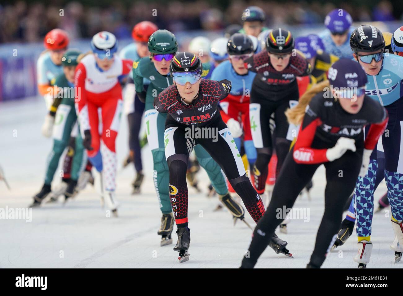 AMSTERDAM, NETHERLANDS - JANUARY 1: Merel Bosma of team BDM/BTZ during ...