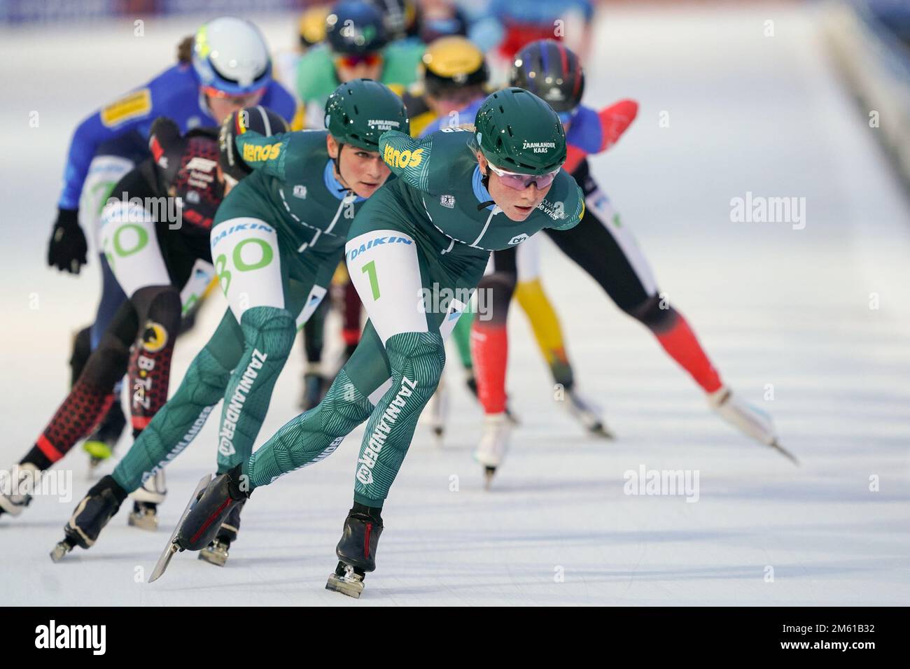 AMSTERDAM, NETHERLANDS - JANUARY 1: Marijke Groenewoud of team Albert ...