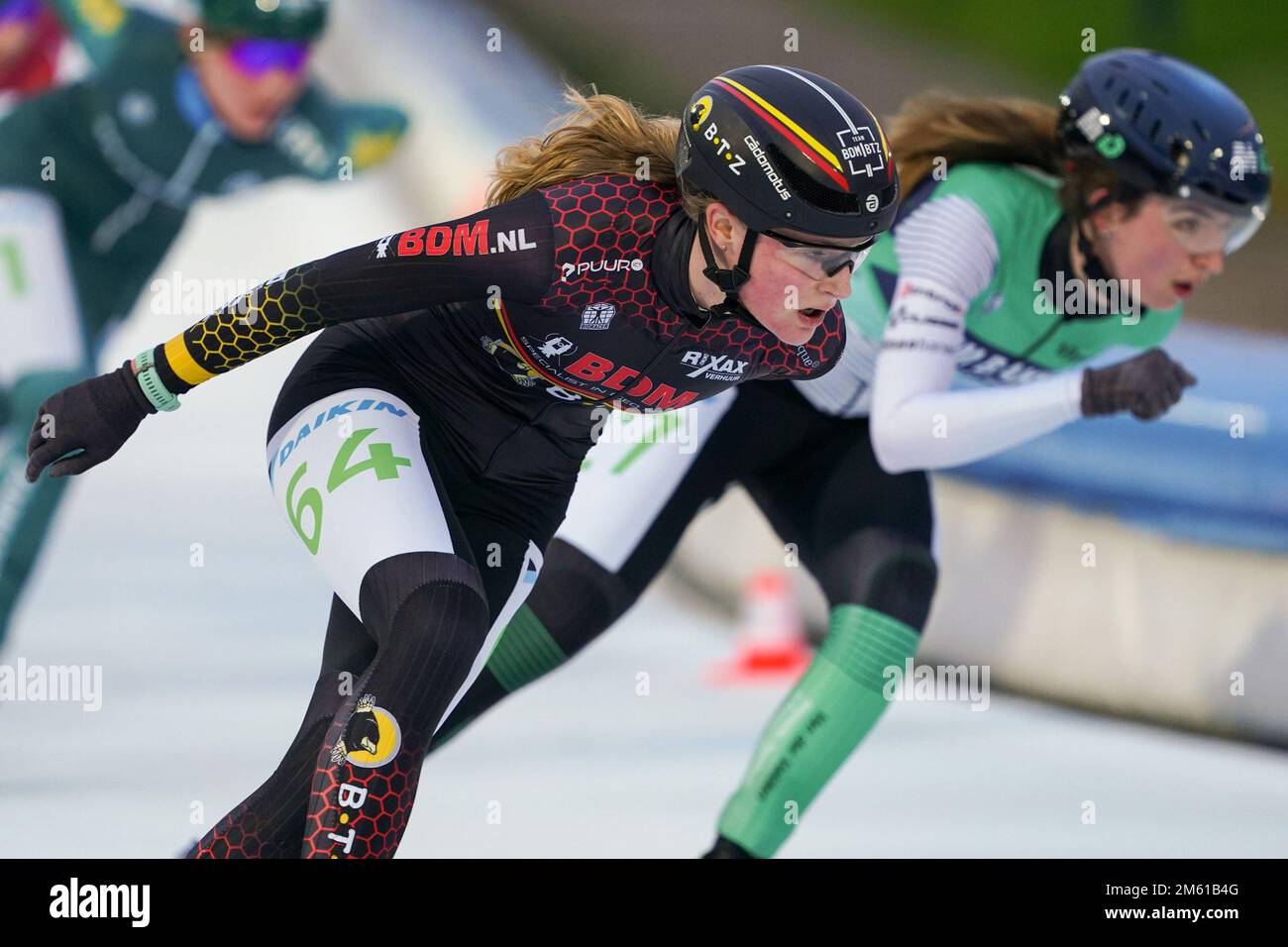AMSTERDAM, NETHERLANDS - JANUARY 1: Esther Kiel of team BDM/BTZ during ...