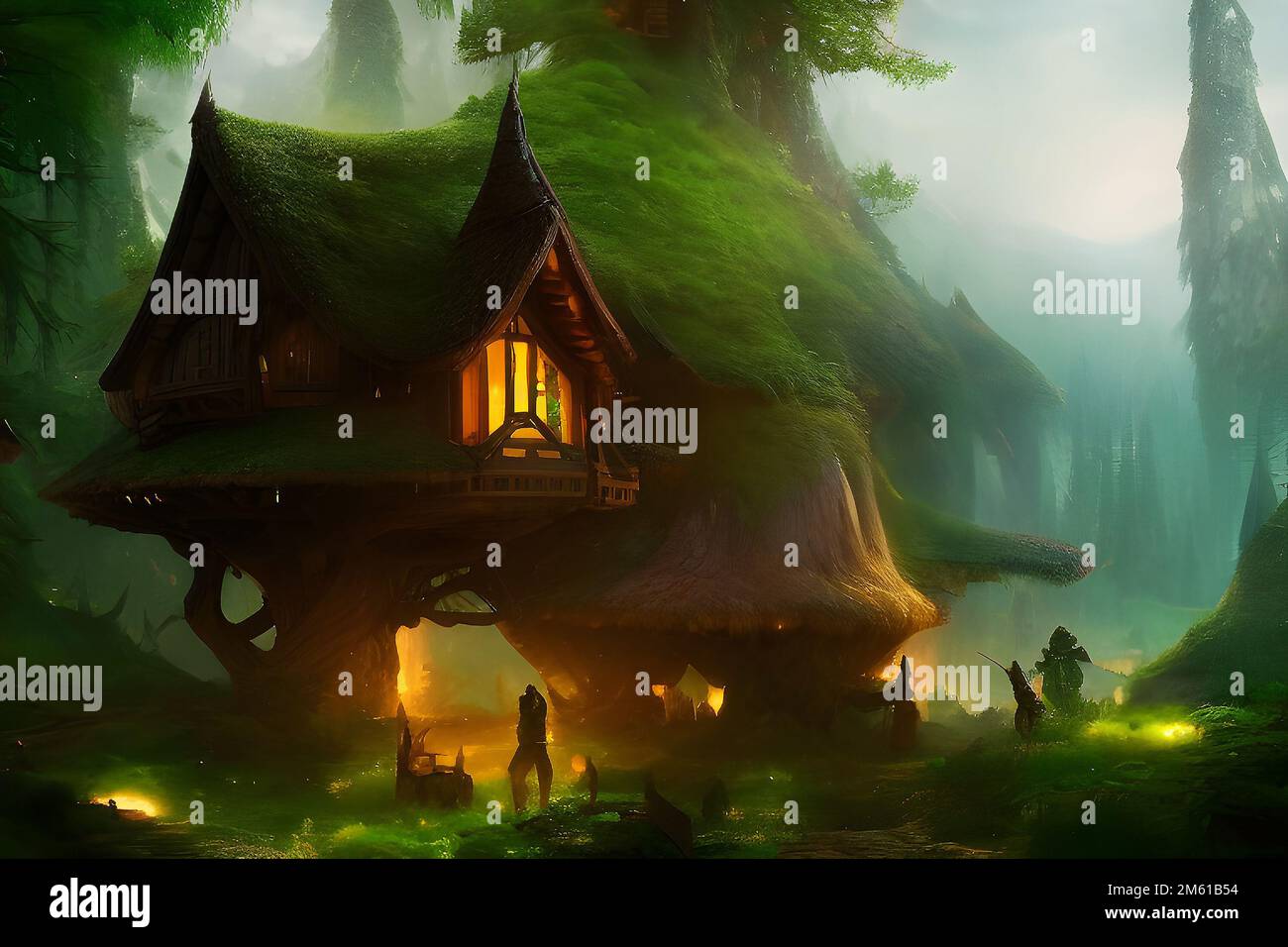 Treehouses hi-res stock photography and images - Alamy