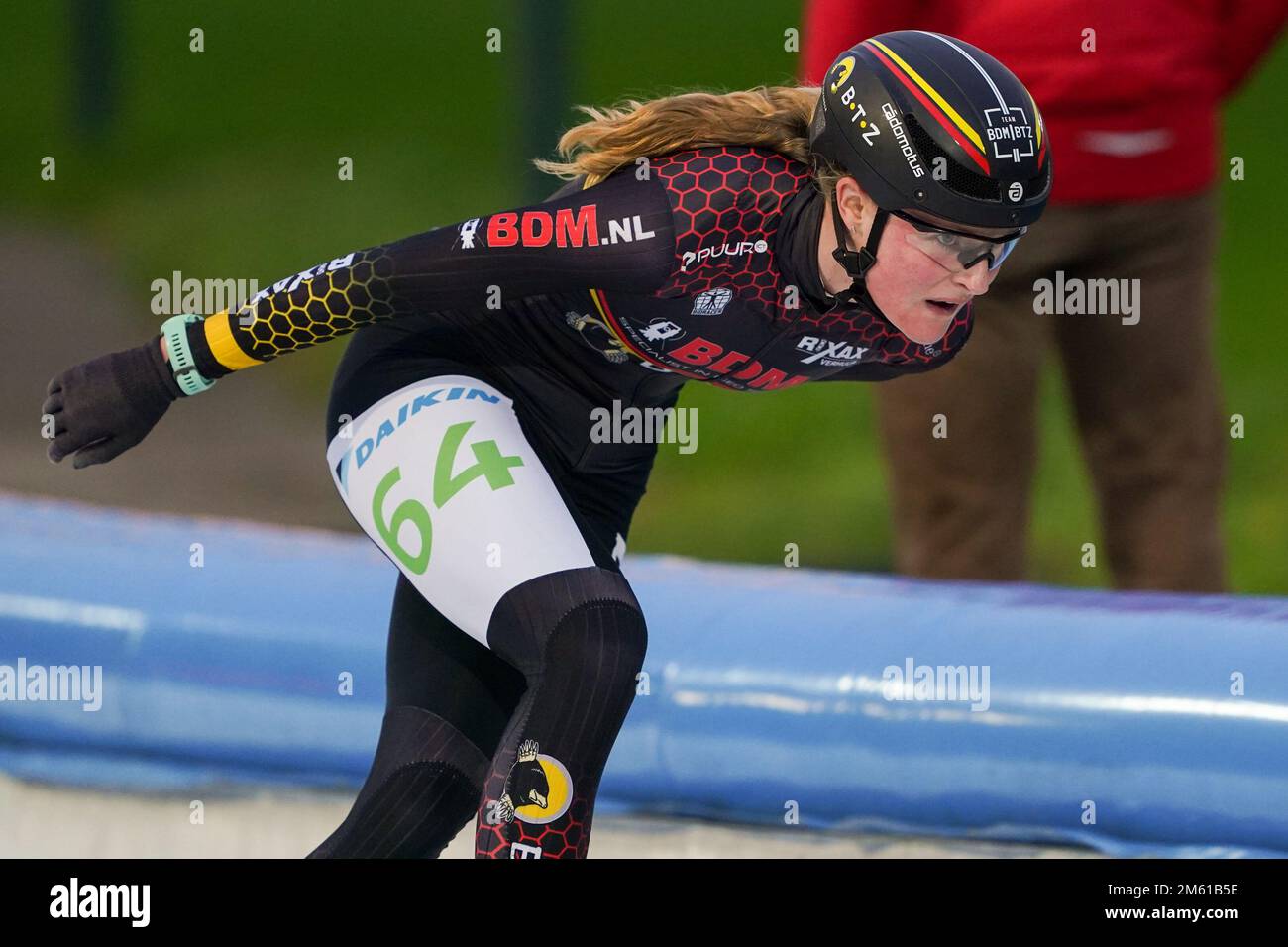AMSTERDAM, NETHERLANDS - JANUARY 1: Esther Kiel of team BDM/BTZ during ...