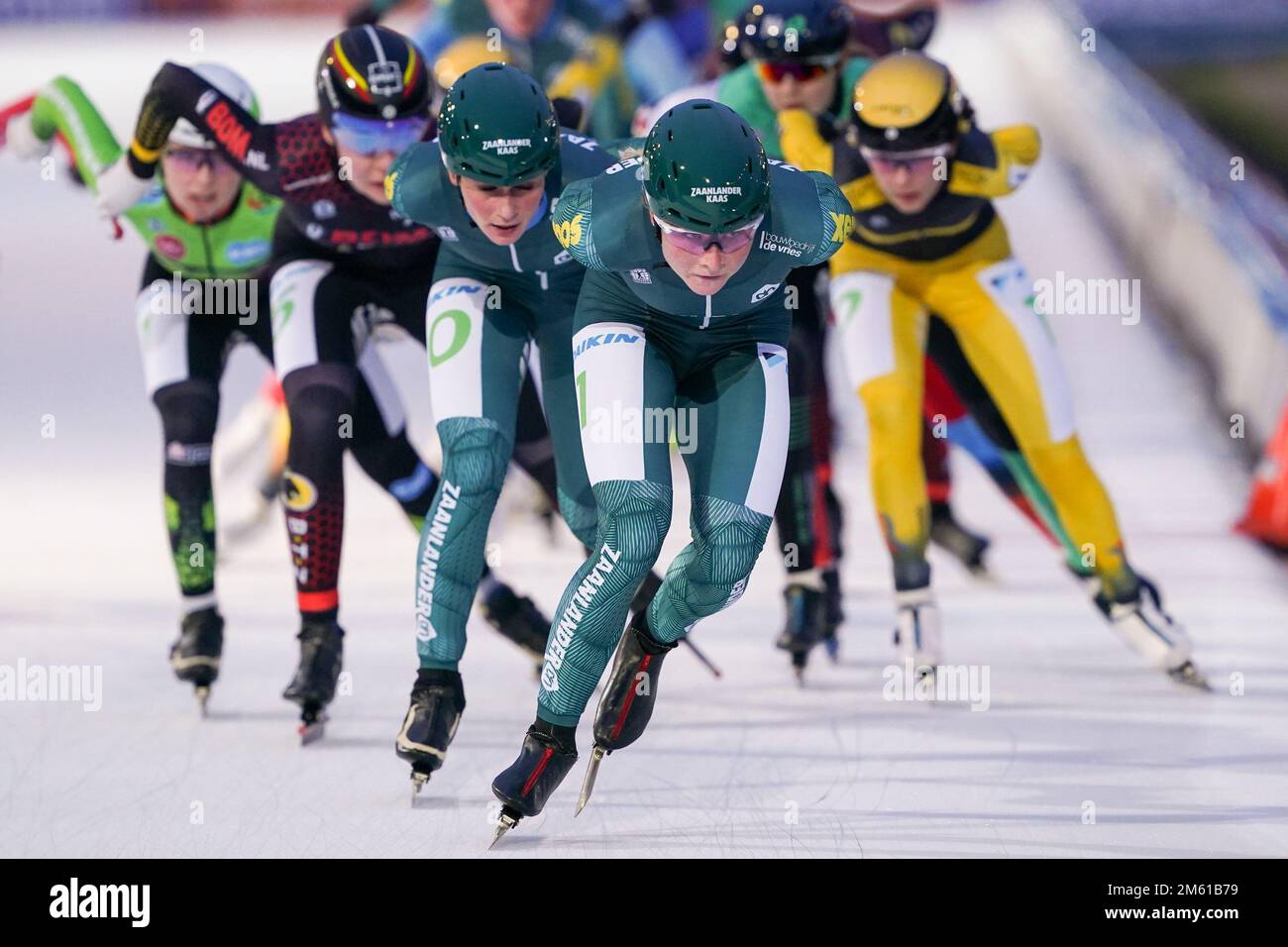 AMSTERDAM, NETHERLANDS - JANUARY 1: Marijke Groenewoud of team Albert ...