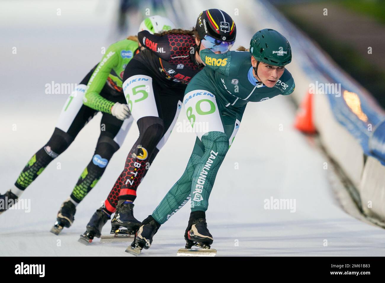 AMSTERDAM, NETHERLANDS - JANUARY 1: Irene Schouten of team Albert Heijn ...