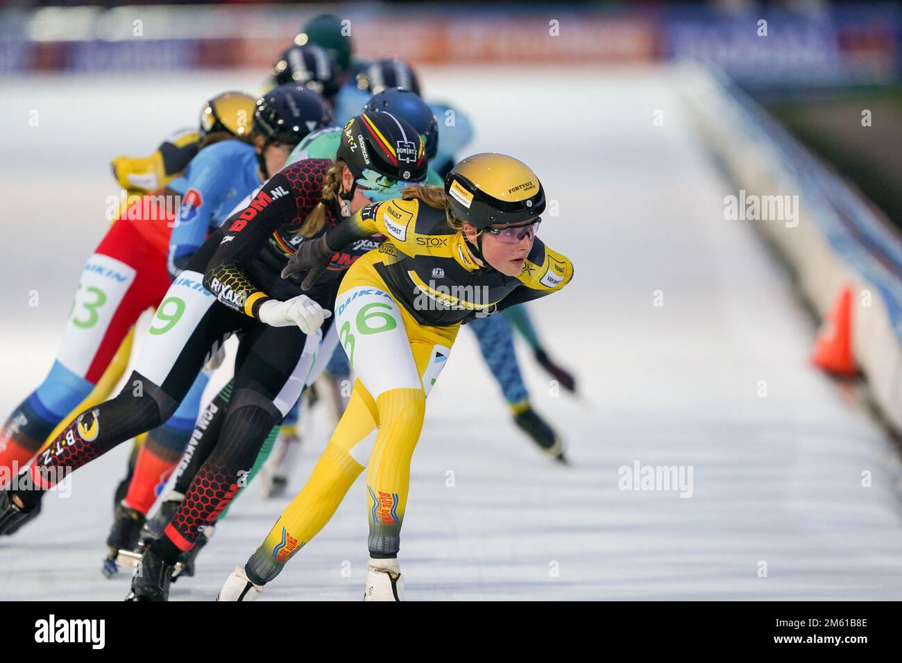 AMSTERDAM, NETHERLANDS - JANUARY 1: Eline Jansen of team Van Ramshorst ...