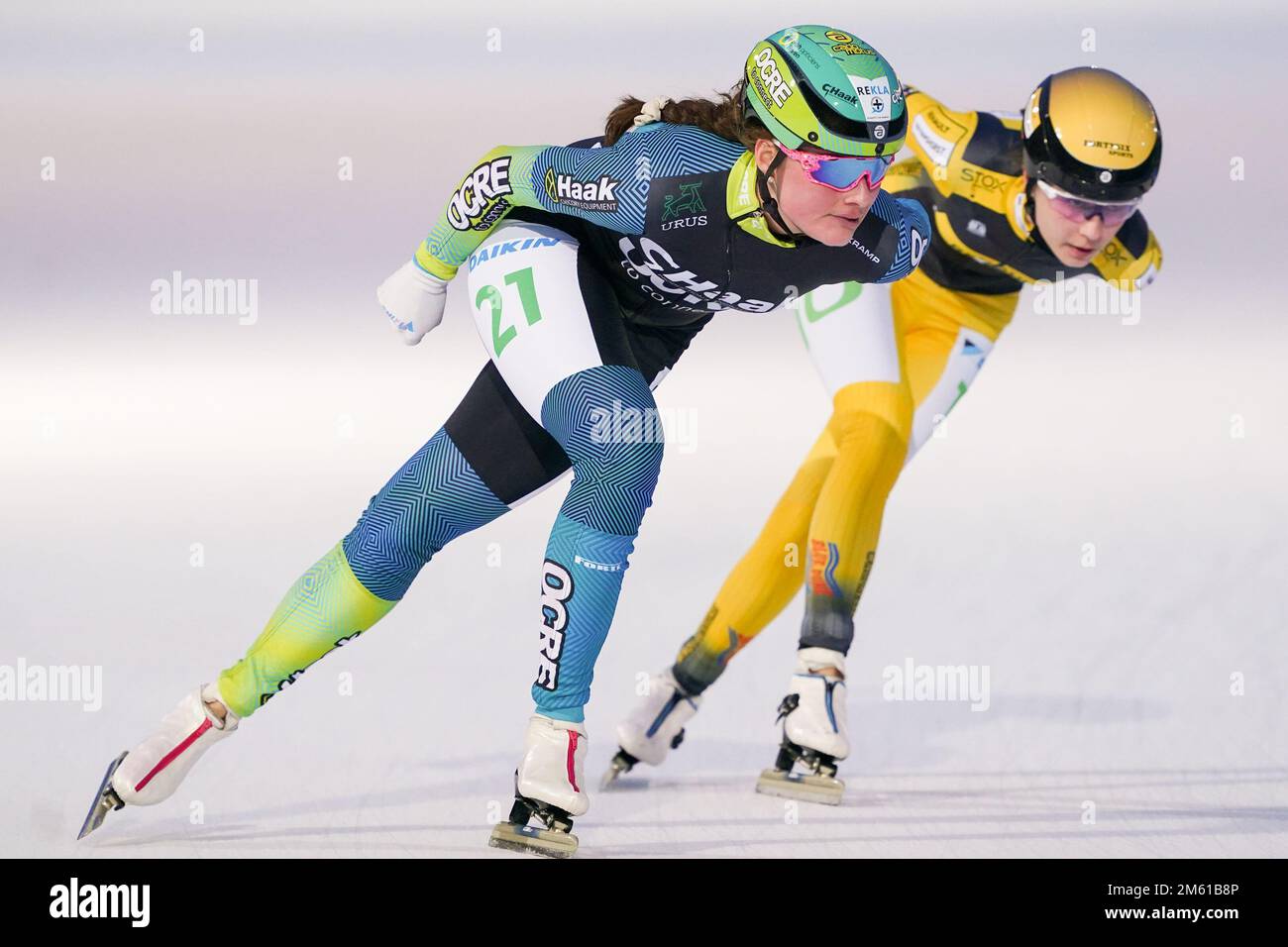 AMSTERDAM, NETHERLANDS - JANUARY 1: Jade van der Molen of team OCRE ...