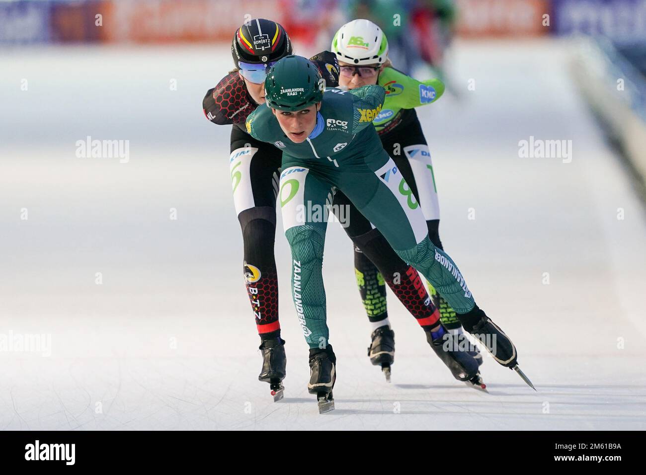 AMSTERDAM, NETHERLANDS - JANUARY 1: Irene Schouten of team Albert Heijn ...